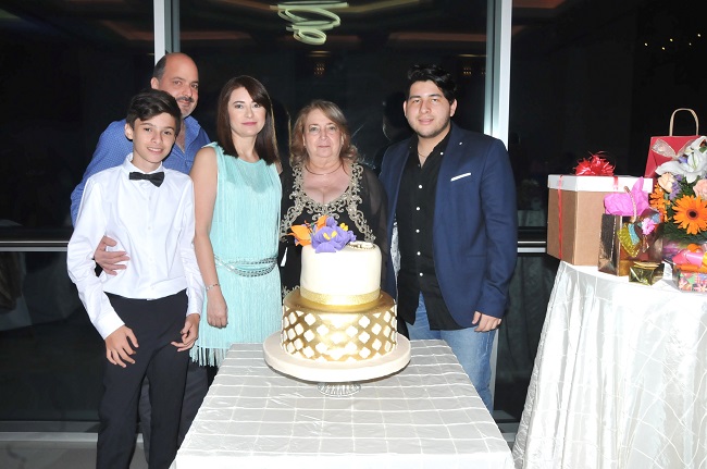 Elegante celebración en el cumpleaños de doña Dahabiye Salamé de Chahín ...