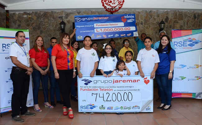Grupo Jaremar entregó donativo por más de un millón de lempiras a la ...