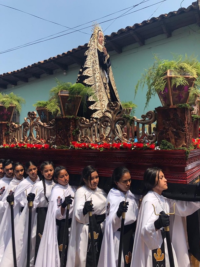 La belleza de las alfombras de Comayagua en Semana Santa (+fotos ...