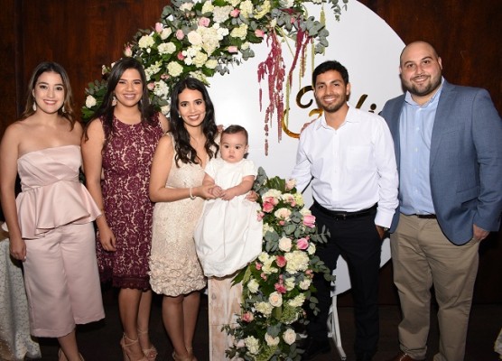 Así fue el bautizo de Fabiana, hija de María Fernanda y Jorge Interiano ...