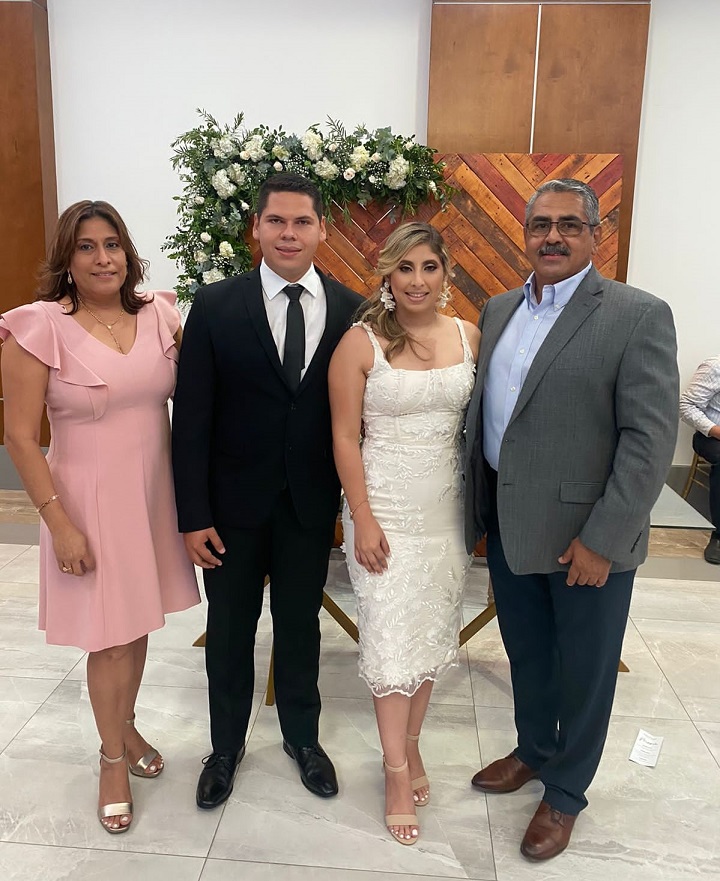 Intimo enlace civil de Norman Lara y Andrea Zelaya - eldiario.hn