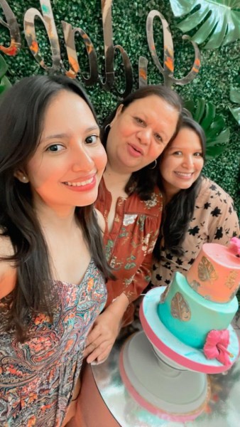 Ambiente tropical, cariño y mucha alegría para Lidabel de Mena en su ...