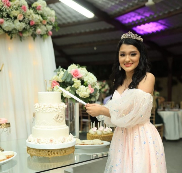 La noche mágica para Ana Marilyn Bustillo en sus XV años - eldiario.hn