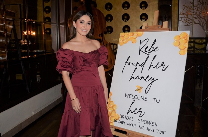 Rebecca López Fiszman en su último Bridal Shower - eldiario.hn