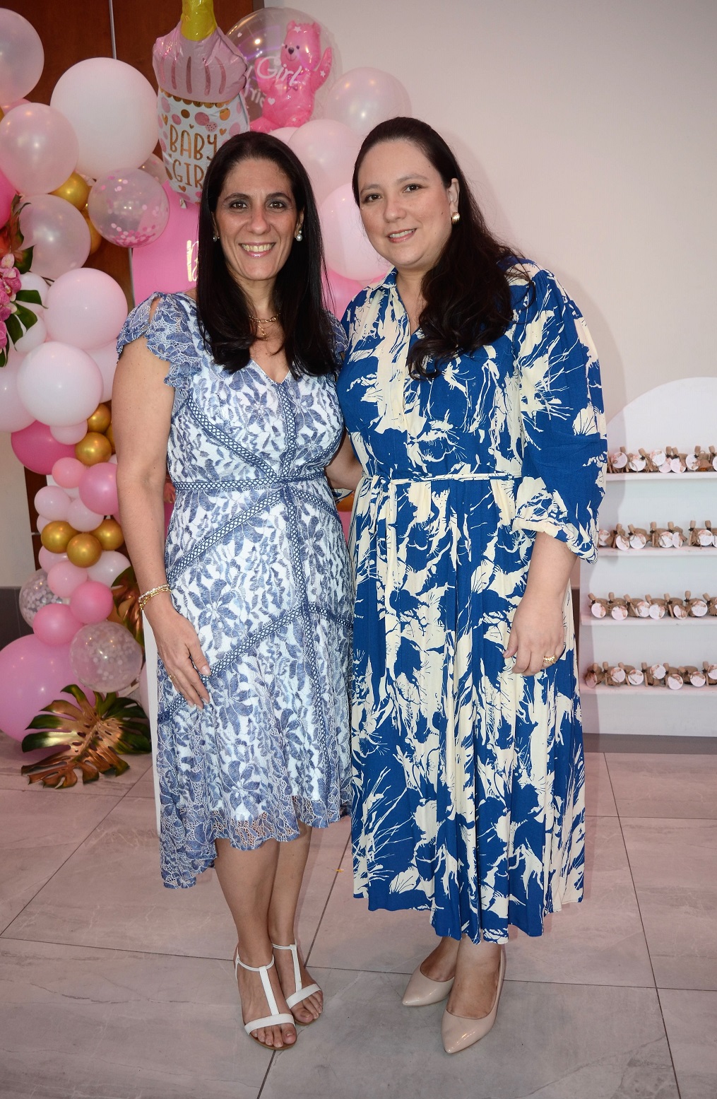 Un adorable baby shower para recibir a la bebita de Andrea Rodríguez de ...