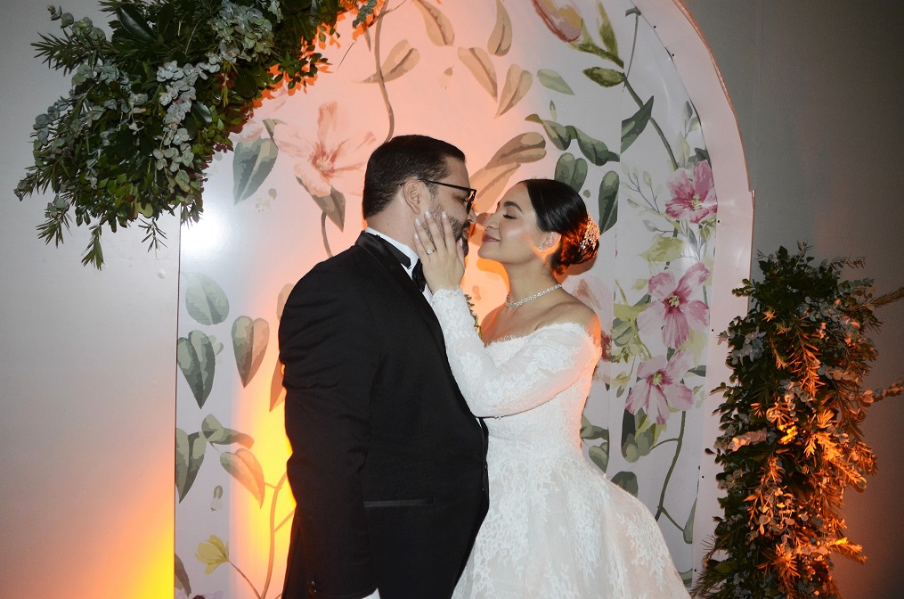 Polette Rodríguez y Juan Ramón Murillo se dieron el “sí, acepto” ante ...