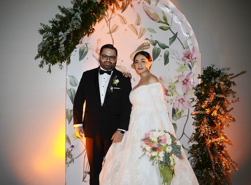 Polette Rodríguez y Juan Ramón Murillo se dieron el “sí, acepto” ante ...