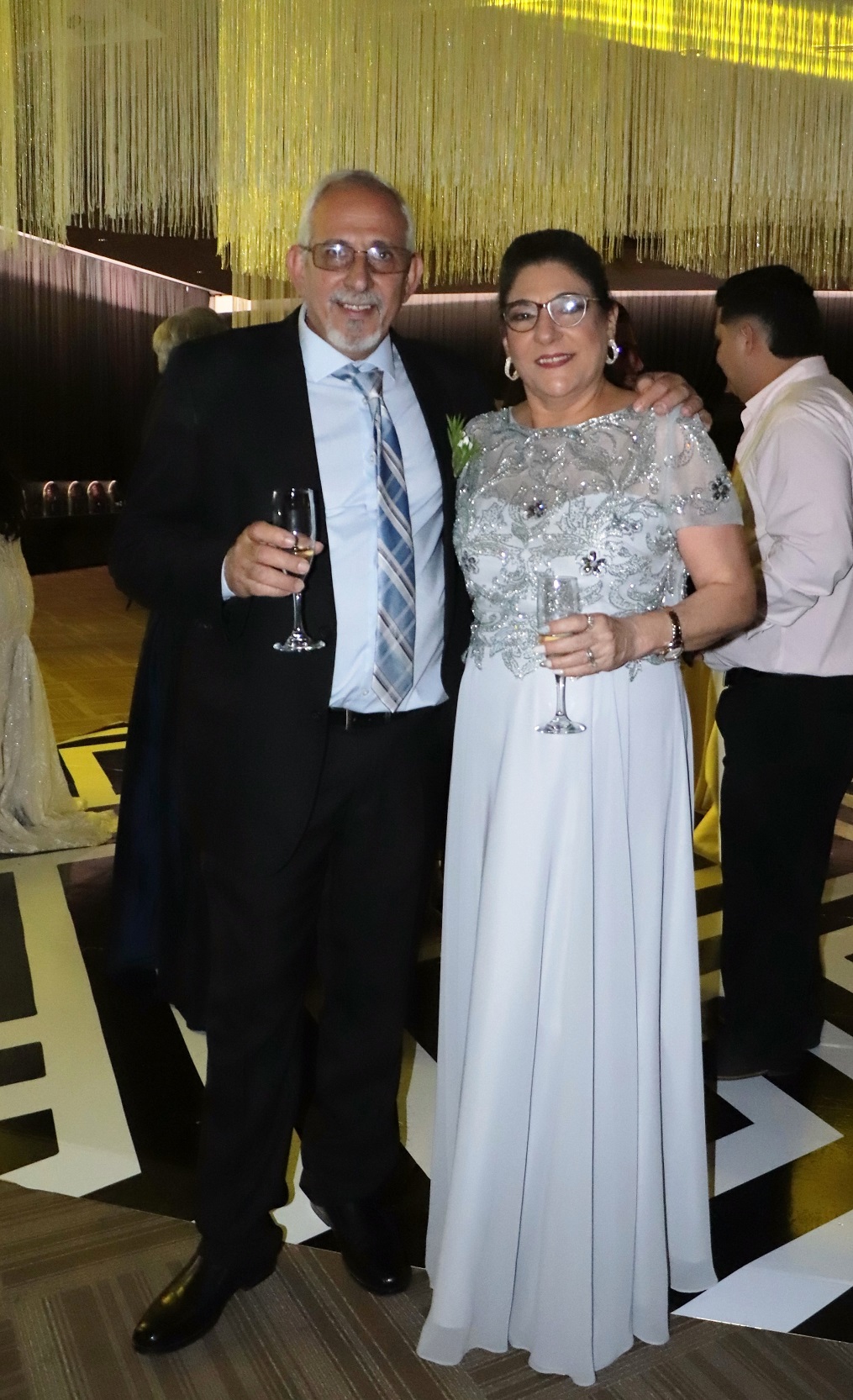 Jorge Hasbun y Luisa Reyes vivieron una inolvidable celebración, su ...